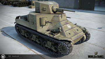 M2 Medium Tank - описание, как играть, ТТХ, советы для среднего танка ...