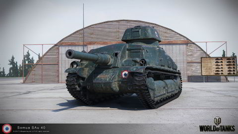 Somua SAu 40 - обзор, гайд, характеристика, советы для ПТ САУ Somua SAu ...