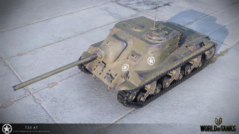 T25 AT - обзор, гайд, вики, секреты ПТ САУ T25 AT из игры WoT на ...